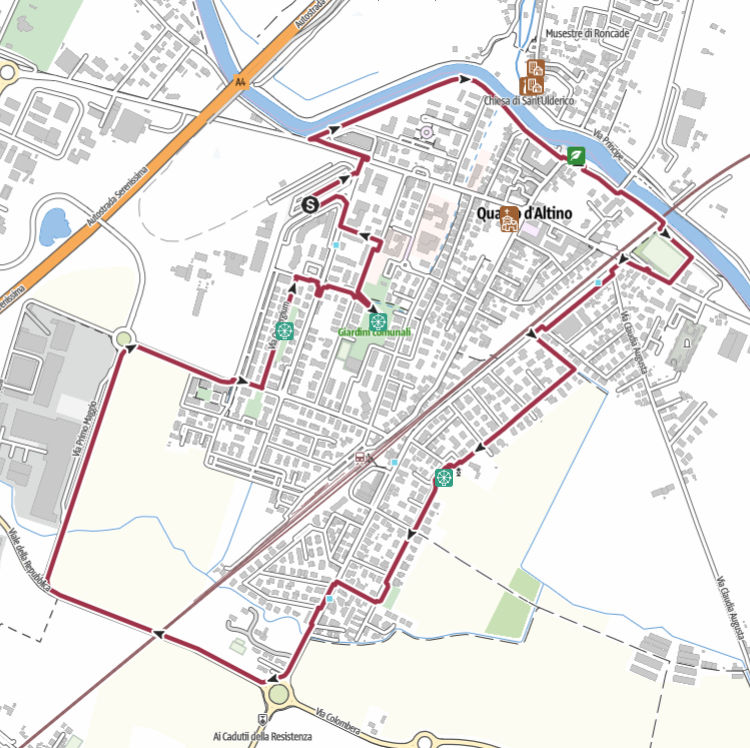 Quarto d'Altino tra Girasile e parchi giochi