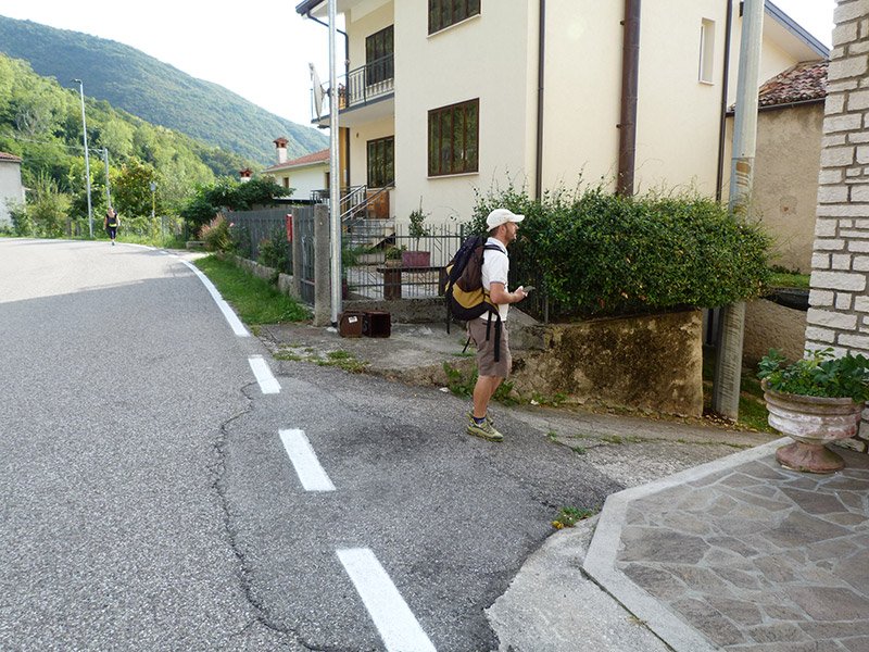 Alla Panchina Gigante di Fregona Borgo Luca